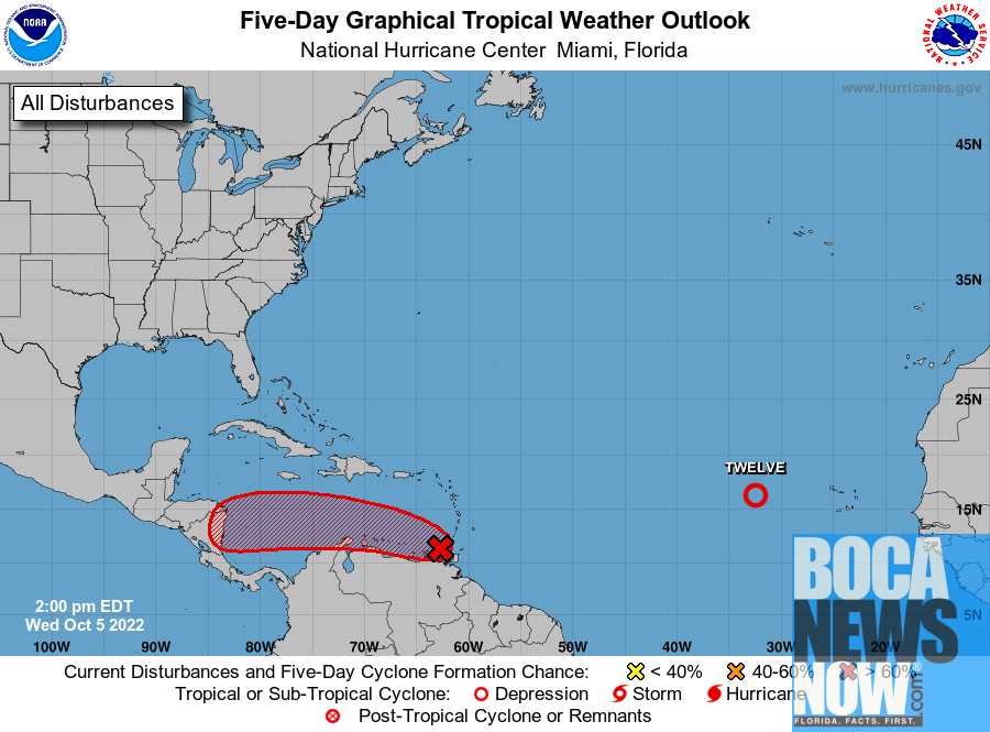 South Florida Looking Okay As Tropical Depression Forms, Tropical Wave ...