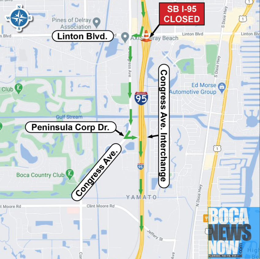 I-95 To Close In Delray Beach This Week, Here's What You Need To Know ...
