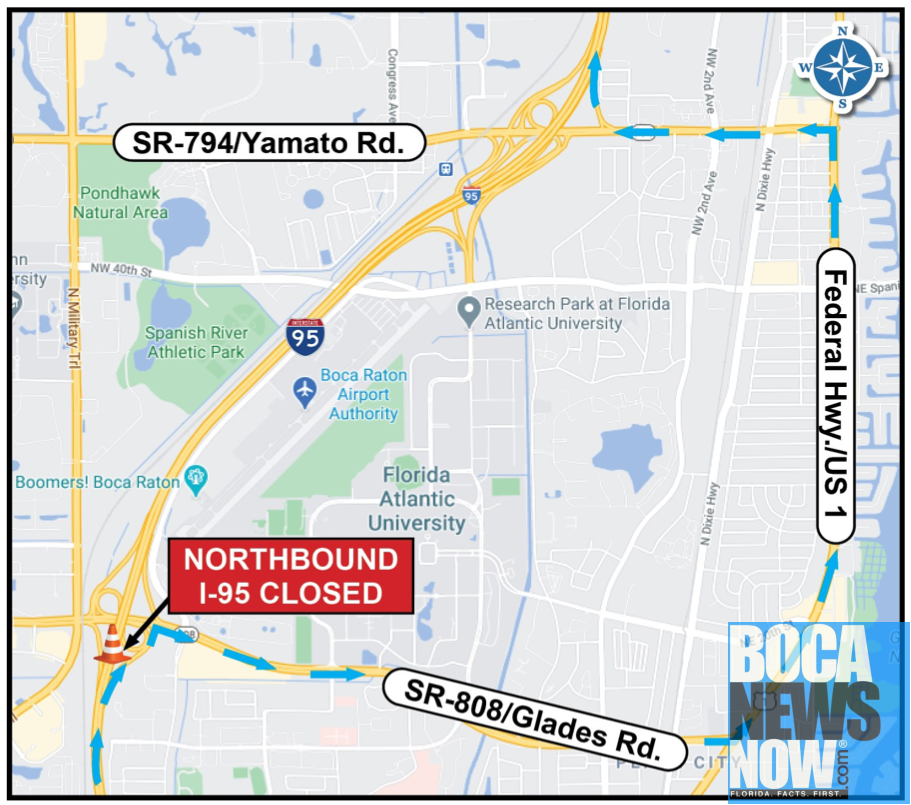 I-95 Closes In Boca Raton Tonight, Then Again Tuesday Night ...