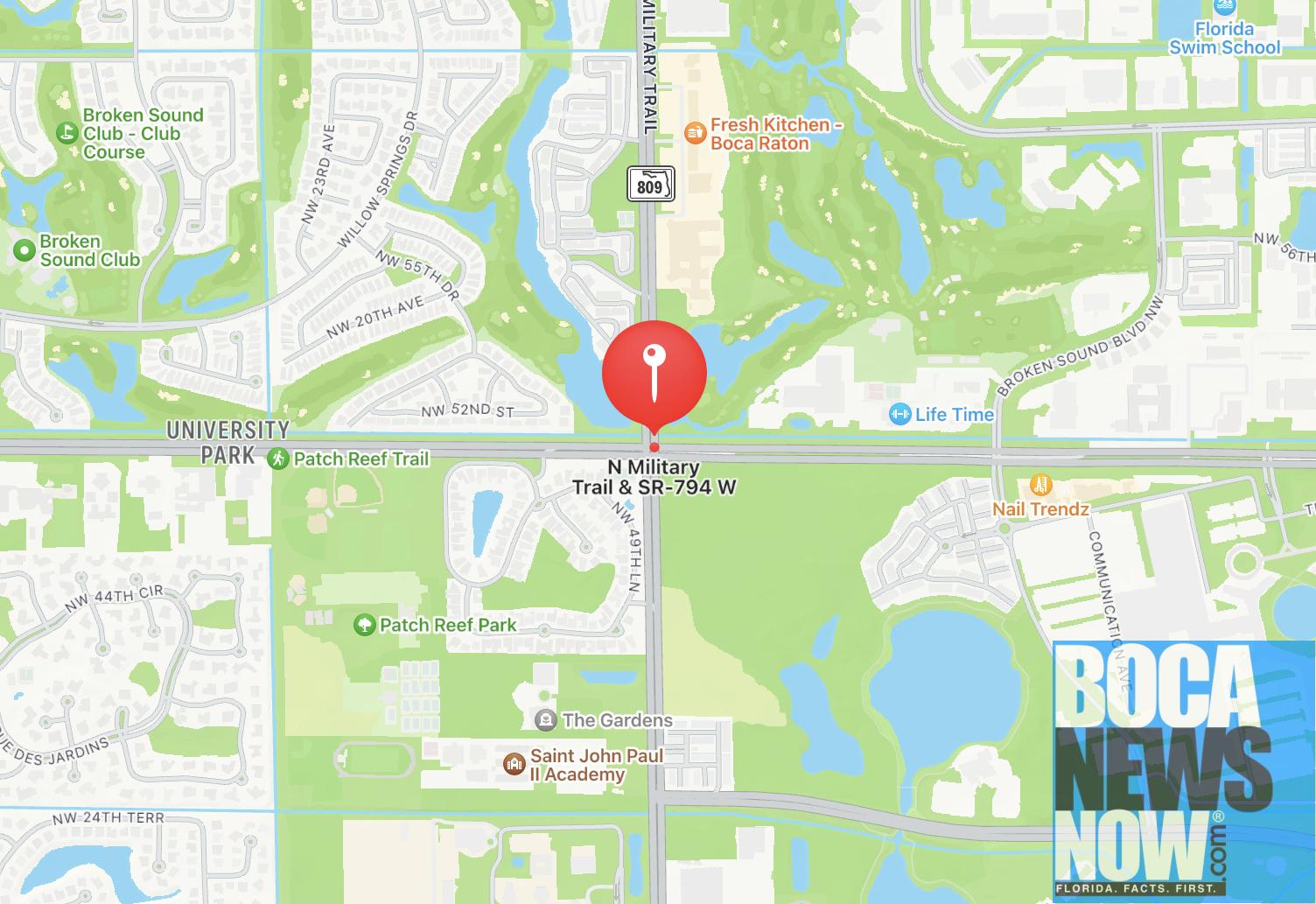 Major Crash: Yamato and Military Trail In Boca Raton - BocaNewsNow.com