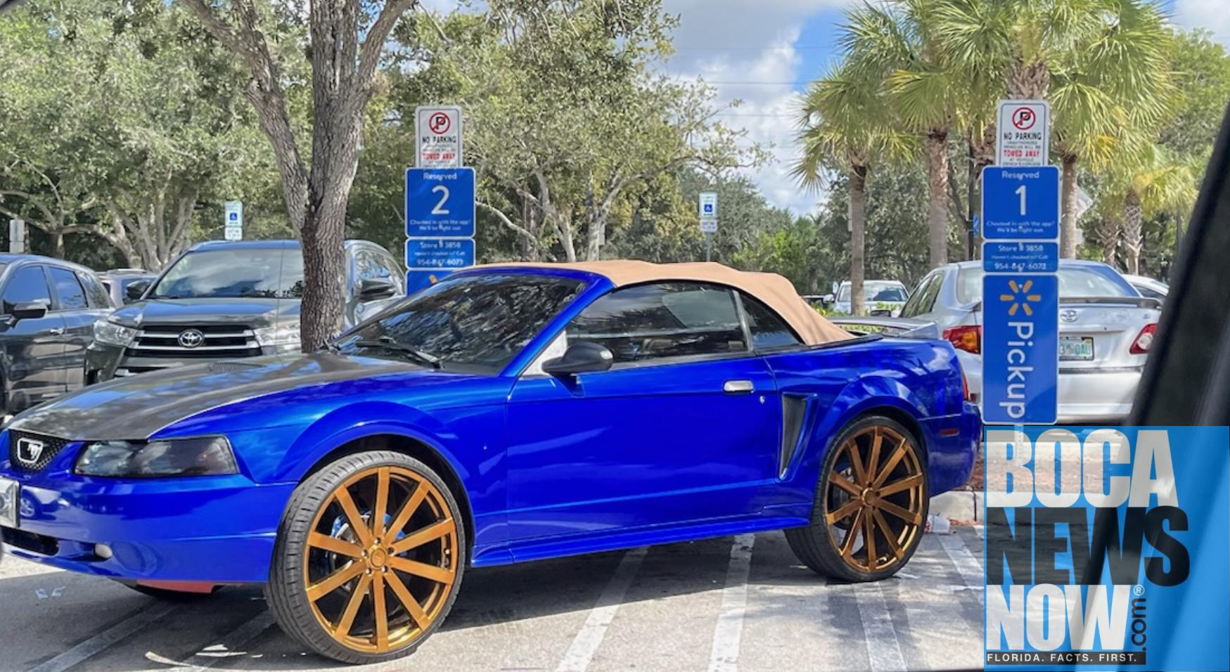 Small Car Driver Needs Two Spaces At Boca Raton Walmart, Wins Boca ...