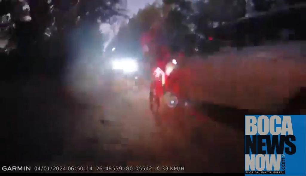 VIDEO: Bike Crash Caught On Camera, FHP Says No Charges - BocaNewsNow.com
