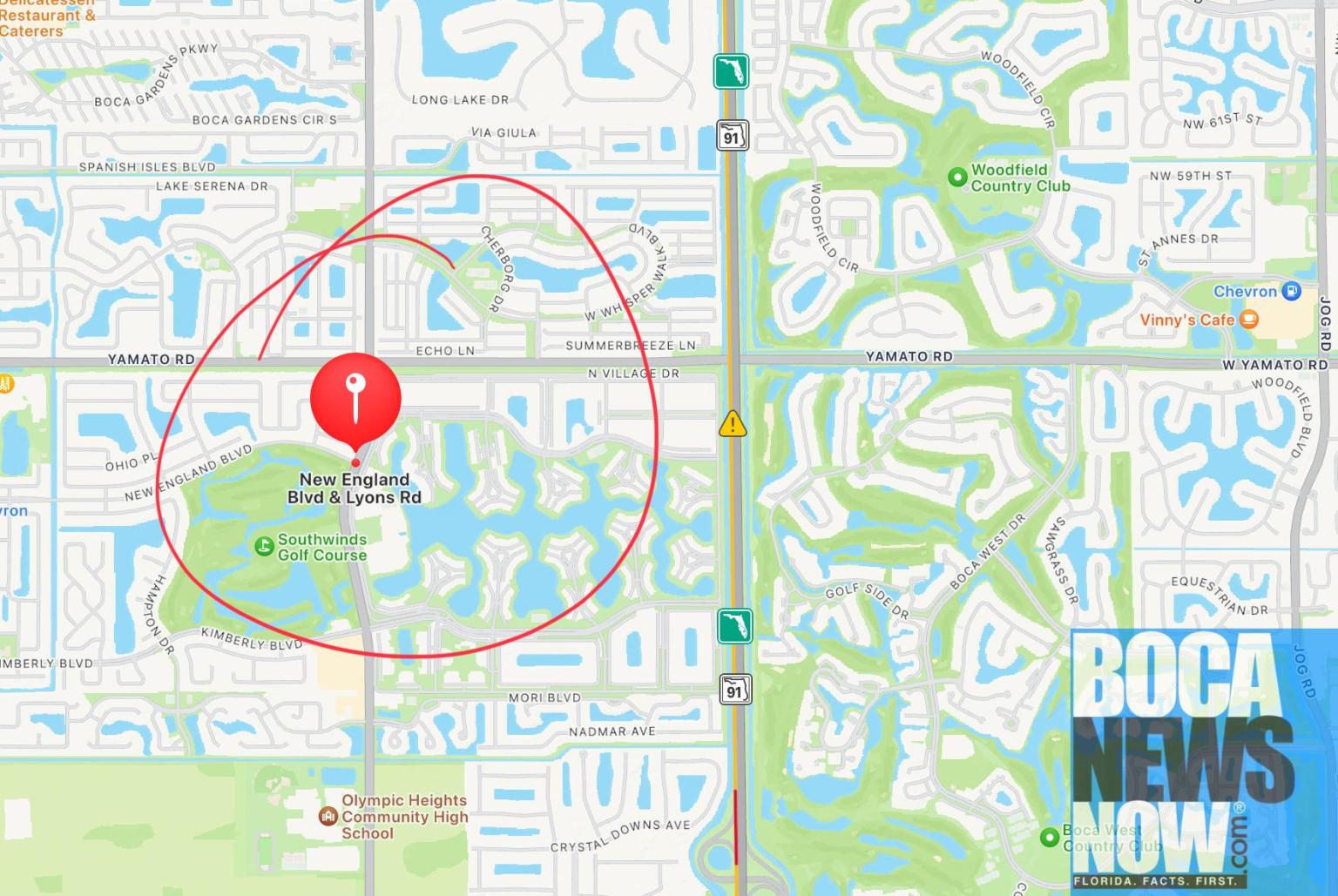 Critical Crash Closes Lyons, Century Village Boca Driver Allegedly ...