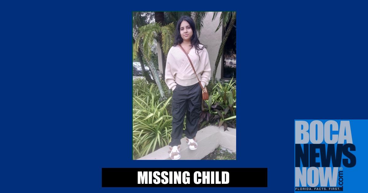 Child Missing From Broward County - BocaNewsNow.com