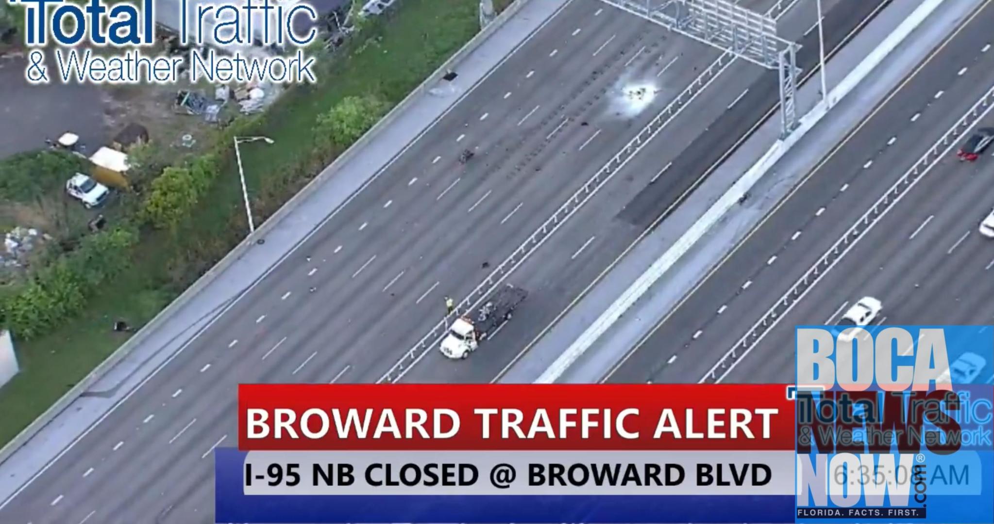 TRAFFIC ALERT: I-95 Closed In Broward County After Fatal Crash ...